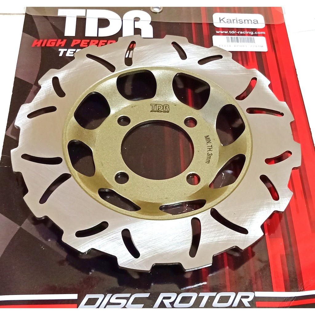 Jual PIRINGAN TDR KARISMA CS1 FIT NEW SUPRA 125 REVO LAMA DISK CAKRAM ...