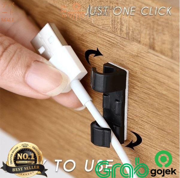 Jual Mini Cord Organizer BUY 1 GET 1 (Dapat 40 Pcs) | Kabel jadi rapih ...