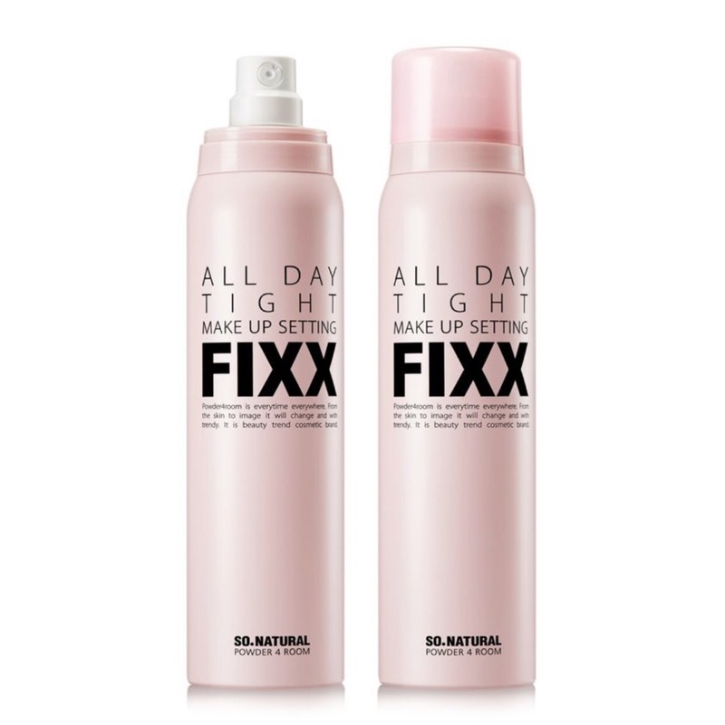 Jual So Natural FIXX ALL DAY TIGHT MAKE UP SETTING SPRAY | Shopee Indonesia