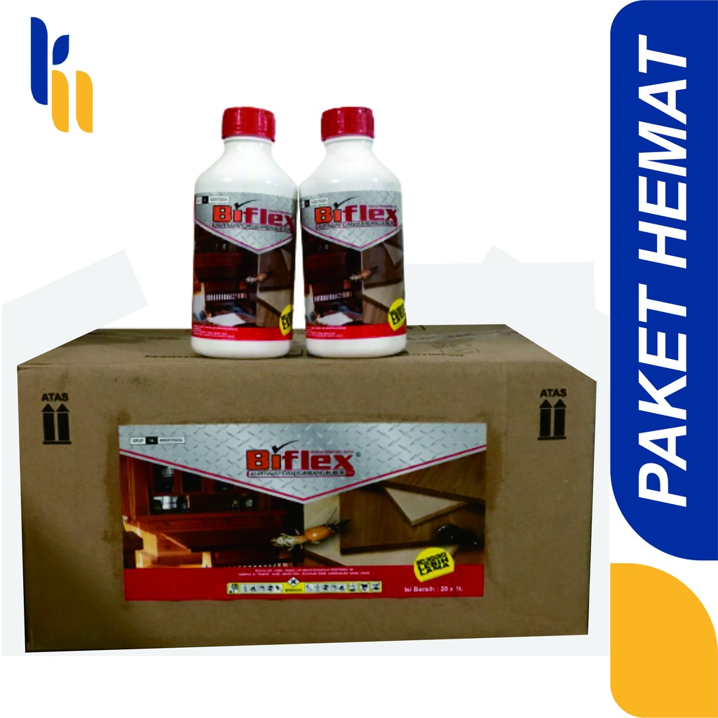 Jual Paket Hemat 1 Dus Biflex 25 EC 1 Liter Isi 20 Botol l Obat Anti Rayap l Termurah | Shopee ...