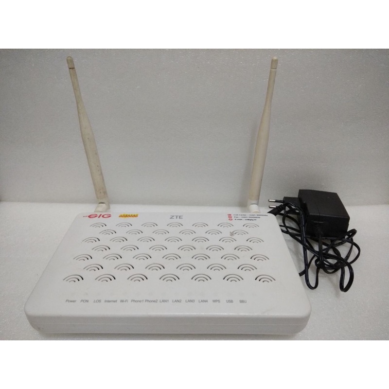 Jual Modem ZTE GPON ONT ZXHN F609 Wireless Router ZTE F609 | Shopee ...