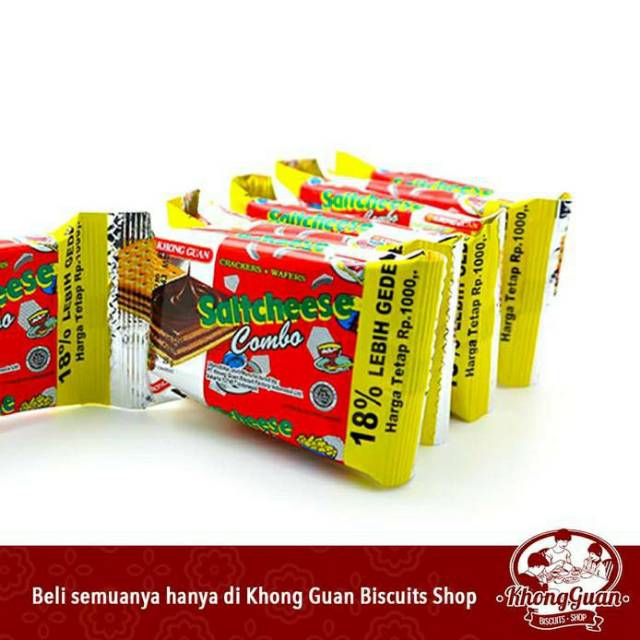 Jual Khong Guan saltcheese combo 1 renceng isi 10 sachet x 20gr ...