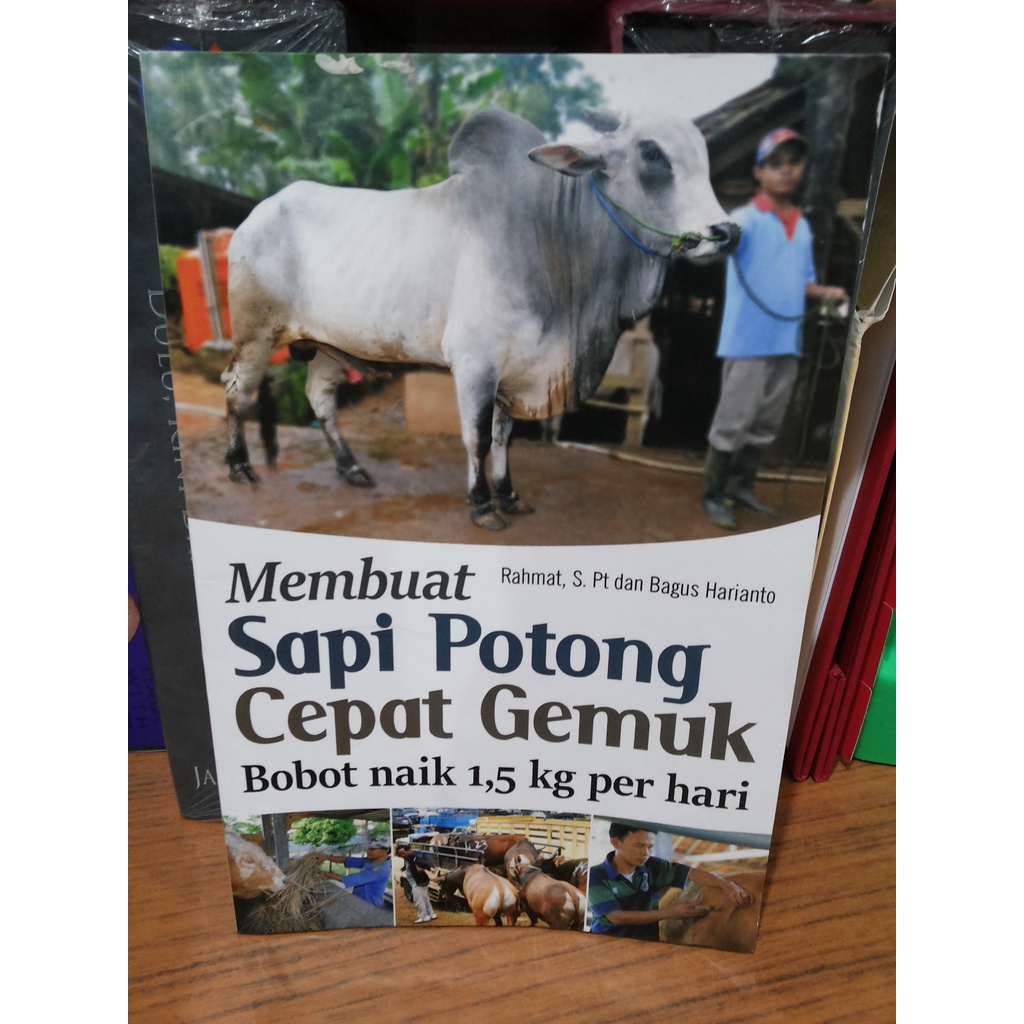 Jual Buku Membuat Sapi Potong Cepat Gemuk --- Rahmat, S. Pt dan Bagus ...