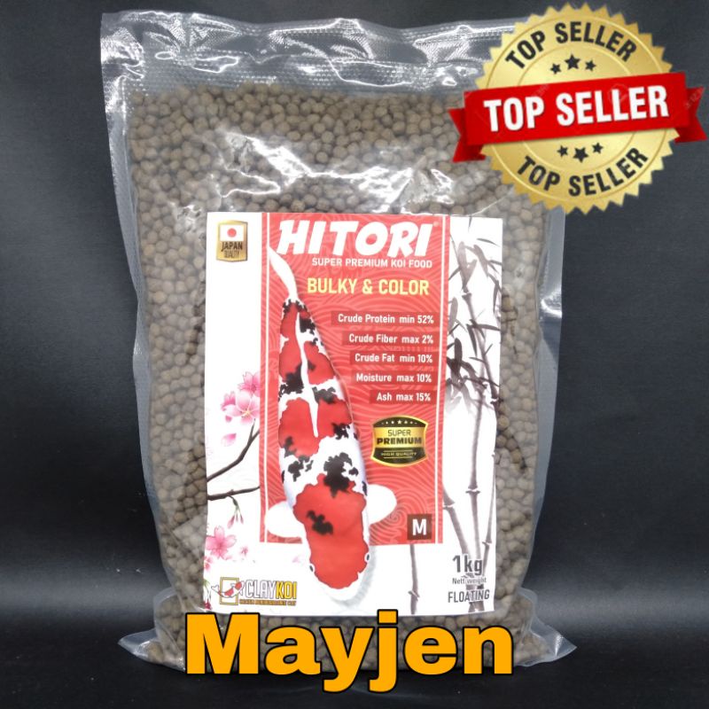 Jual Pelet Ikan Hitori Super Premium Bulky & Color 1Kg | Shopee Indonesia