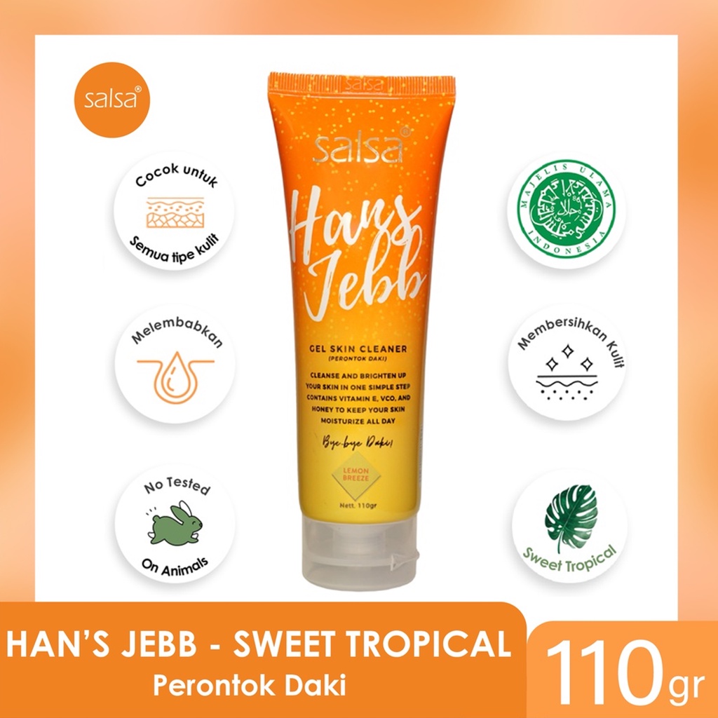 Jual Salsa Hans Jebb Gel Peeling Gel Sweet Tropical 110Gr | Pembersih ...