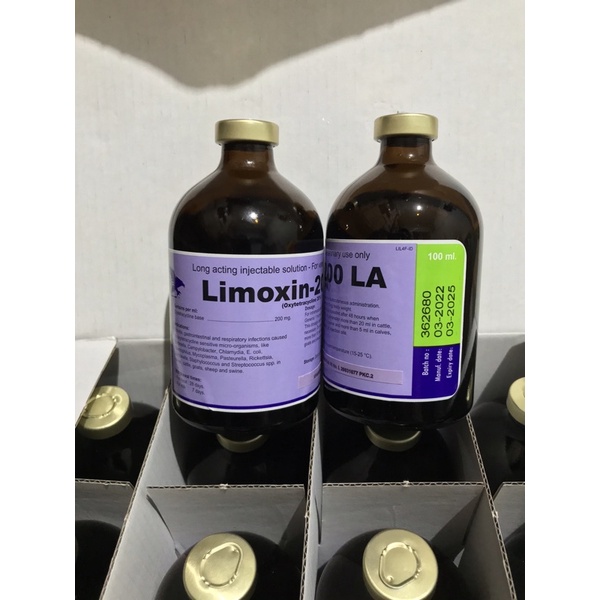 Jual Limoxin LA Inj Antibiotik 100ml | Shopee Indonesia