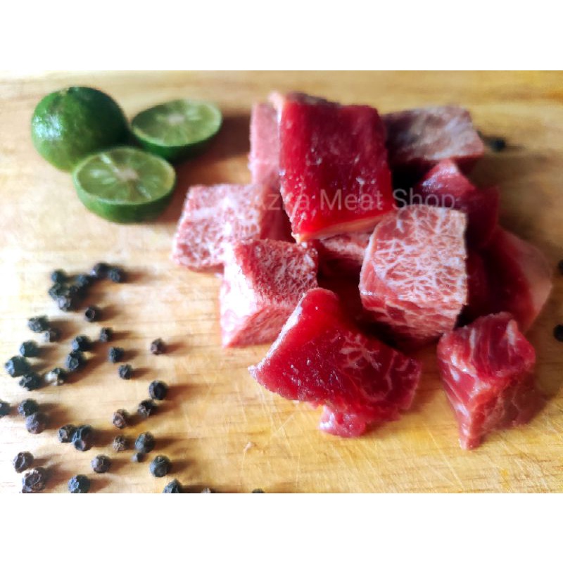 Jual saikoro beef cube / daging sapi kotak | Shopee Indonesia