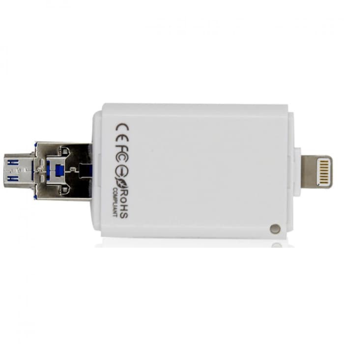 Jual Dijual i Flash OTG Android USB Adapter with Card Reader Slot New ...