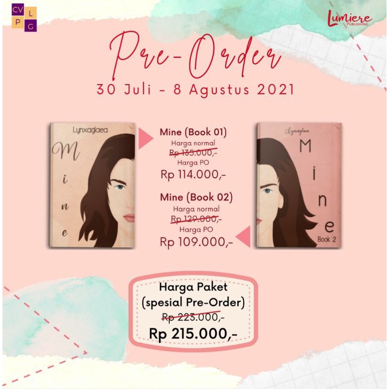 Jual novel mine novel lynxaglaea | Shopee Indonesia