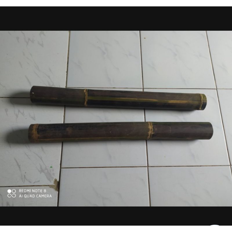 Jual BAMBU HITAM | BAMBU WULUNG | POTONGAN 25CM | Shopee Indonesia