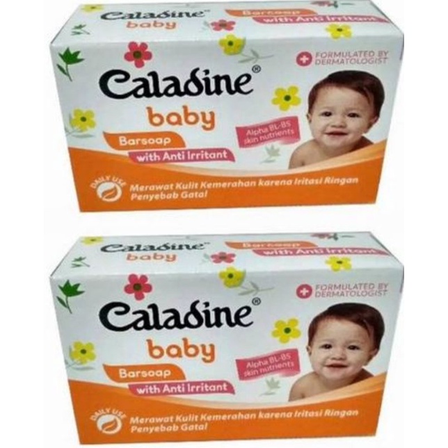 Jual CALADINE Baby Soap Sabun Mandi Batang 85 gr Sabun Baby 85 gr ...
