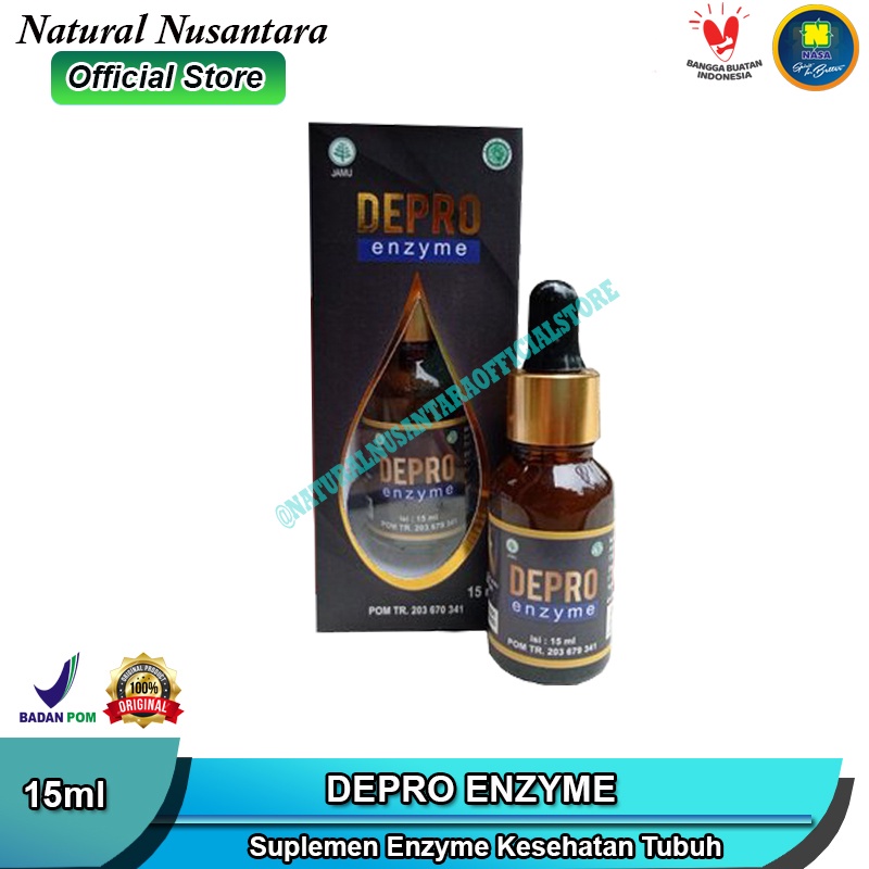 Jual Depro Enzyme Nasa Obat Herbal Kesehatan Tubuh | Agen Nasa Official ...