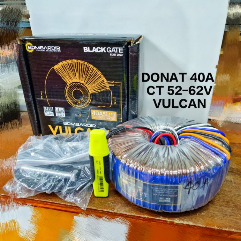Jual Trafo Donat Toroid 40A CT 52-62V Bombardir VULCANS BELL BGR Original | Shopee Indonesia