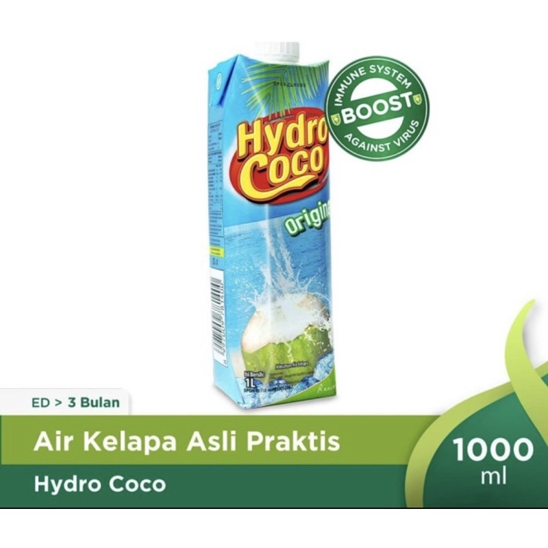 Jual Hydro Coco 1 liter - hydrococo 1000ml | Shopee Indonesia