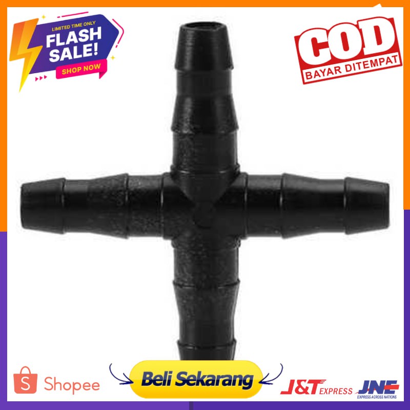 Jual Splitter Selang Air Taman & Aquarium 4 Cabang 10PCS | Shopee Indonesia