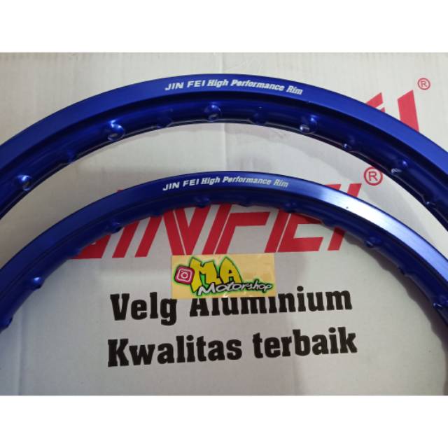 Jual Velg jinfei blue 140x2 | Shopee Indonesia