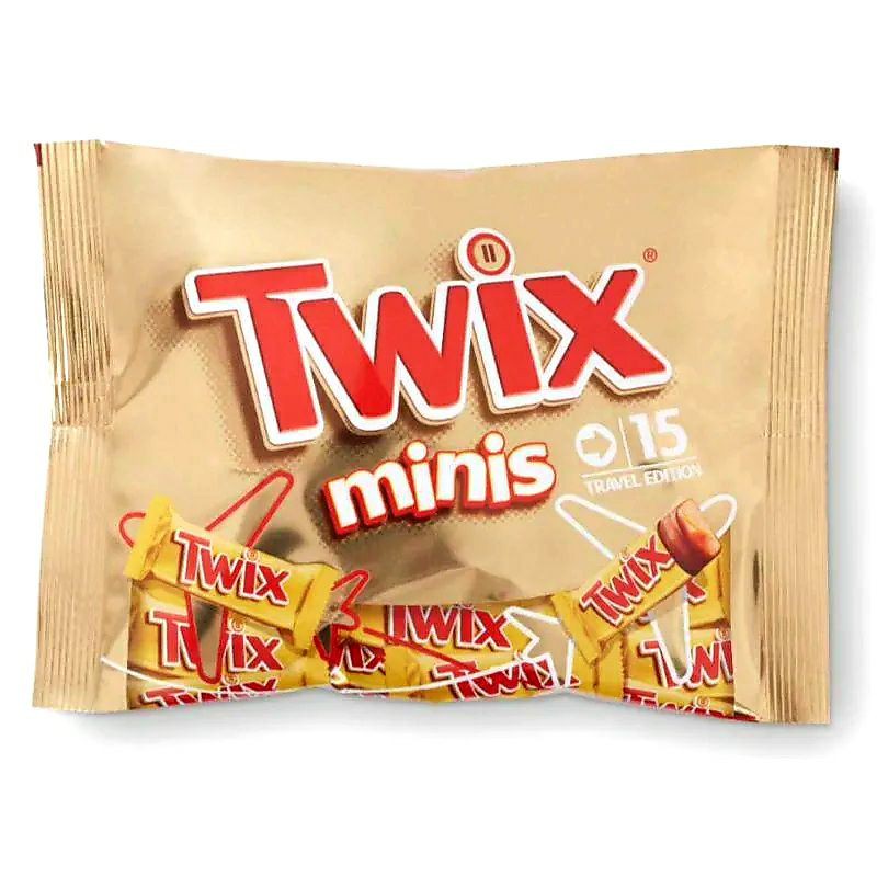 Jual TWIX Minis Chocolate 333 Gram Isi 15 Pcs (Made in Germany ...
