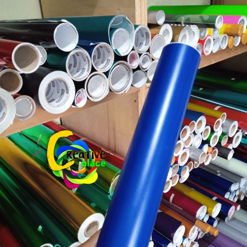 Jual STICKER SKOTLET MOTOR WARNA BIRU NAVY DOFF / BIRU NAVY DOP ...