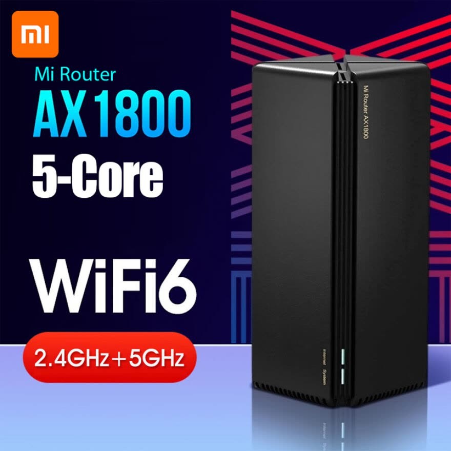 Jual Xiaomi WiFi 6 Router AX1800 5-Core 256MB Dual-Band 2.4G 5.0GHz ...