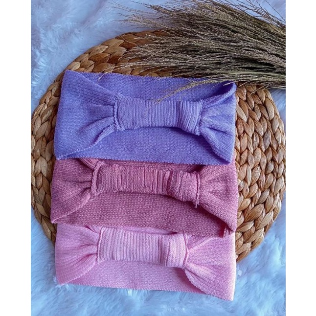 Jual Inner Hijab Bando Pita Rajut Ciput Bandana Ciput Rajut Premium ...