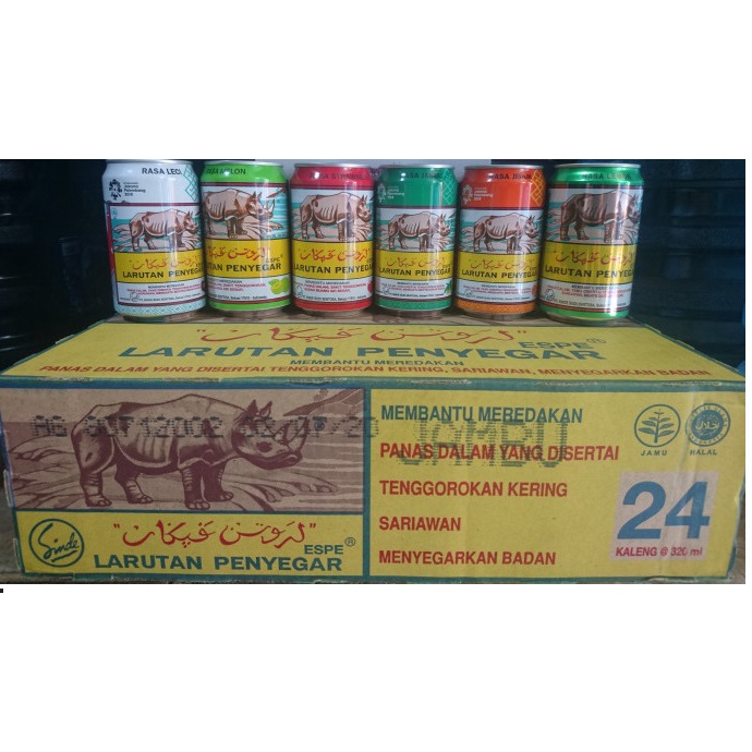 Jual Larutan Penyegar Cap Badak Kemasan Kaleng Dus isi 24 | Shopee Indonesia