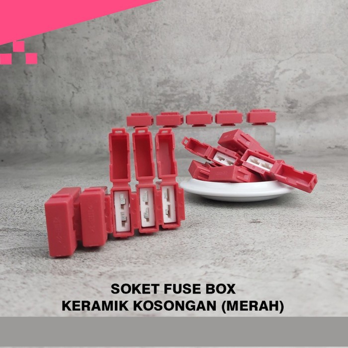 Jual A353 RUMAH SIKRING FUSE KERAMIK KOSONGAN SOCKET SEKRING SOKET ...