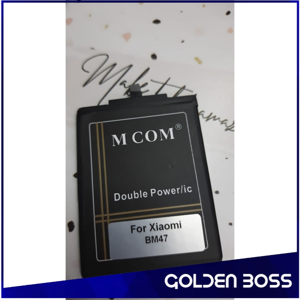 Jual Baterai Xiaomi Redmi 3 BM47 5000Mah Double Power Mcom B Murah ...