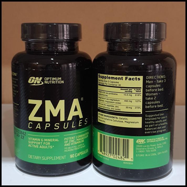 Jual On Zma Optimum Nutrition Vitamin And Mineral 90 Capsules Import ...