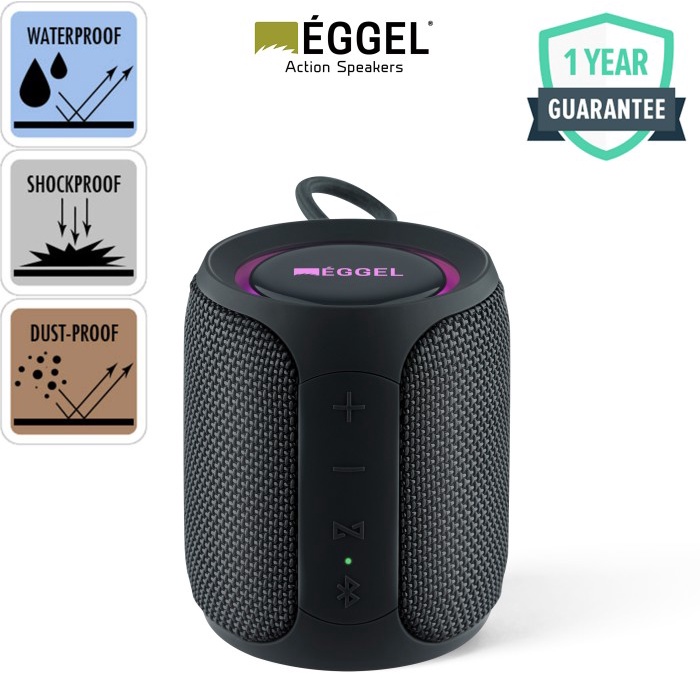 Jual Eggel Terra 3 Mini 360 Waterproof Portable Bluetooth Speaker ...