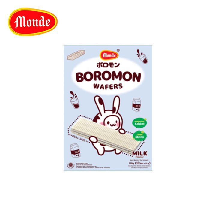 Jual Monde Boromon Wafer 120gr Wafers Snack / Cemilan Anak | Shopee ...