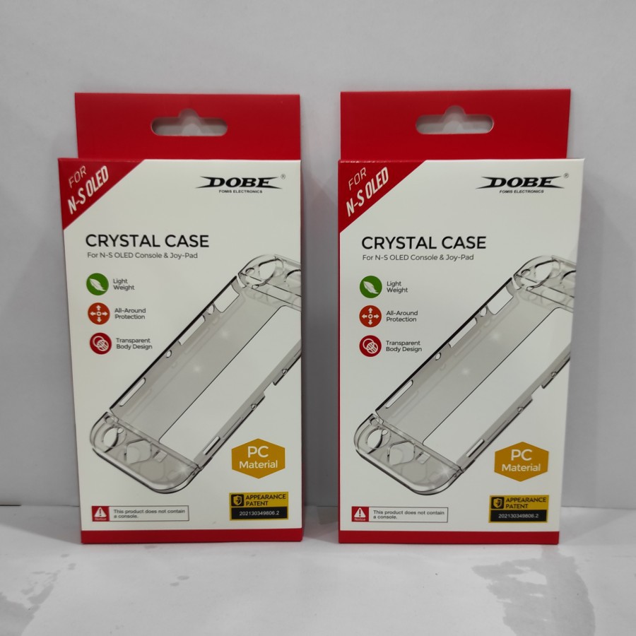 Jual Dobe Crystal Case for Nintendo Switch Oled Console & Joy Pad TNS ...
