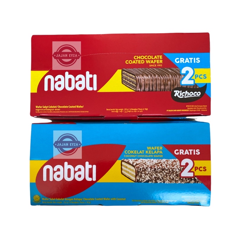 Jual NABATI WAFER COKLAT COATED BOX / WAFER NABATI COATED / NABATI ... Jual NABATI WAFER COKLAT COATED BOX / WAFER NABATI COATED / NABATI ...