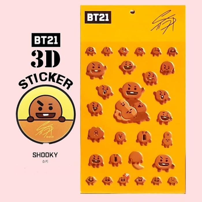 Jual Stiker Kpop 3D/Sticker Handphone, Buku dan Benda Lainnya/Sticker ...