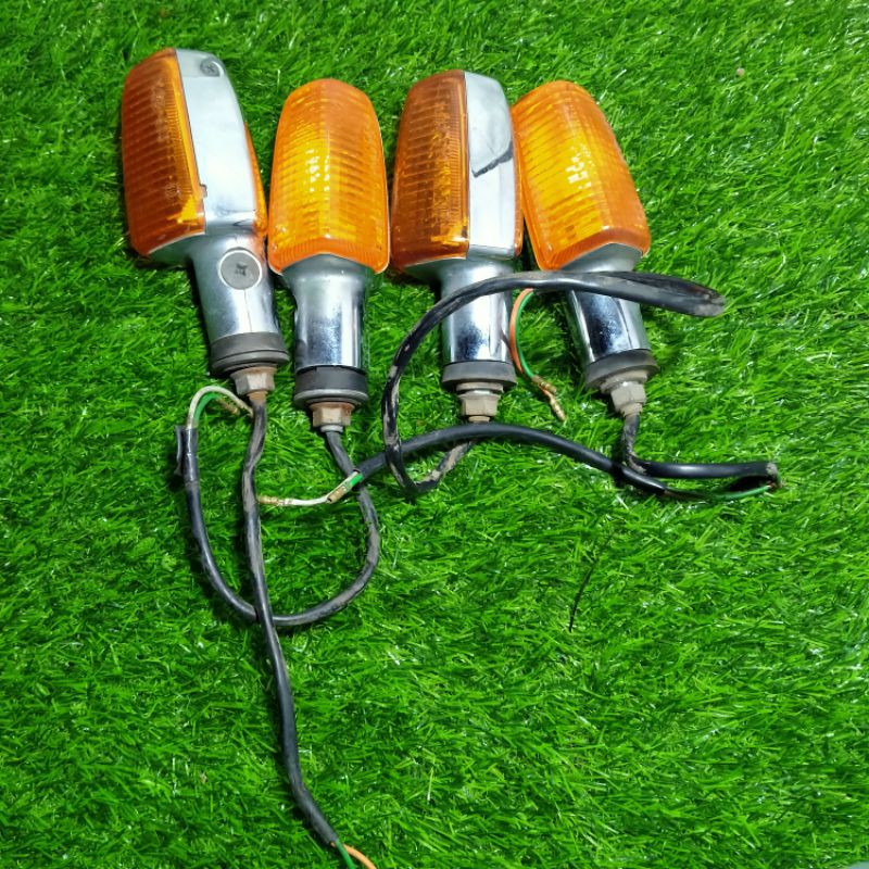 Jual Lampu sein 1set isi 4pcs Tiger lawas reting Riting Honda Tiger ...
