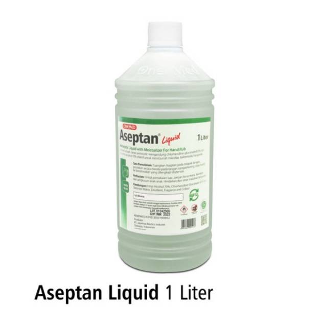 Jual Onemed Aseptan Liquid Refill 1 Liter | Shopee Indonesia