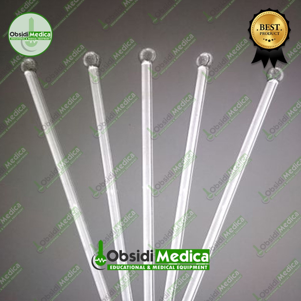 Jual Batang Pengaduk Kaca 30cm Ujung Pipih Glass Stiring Rod | Shopee ...