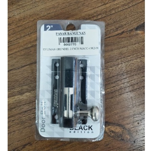 Jual EVOMAB GRENDEL PINTU 2 INCH MACC-GR2 | Shopee Indonesia