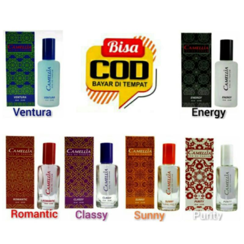 Jual CAMELLIA EAU DU PARFUM 22ml PARFUM PRIA/COWOK/PARFUM WANITA/CEWEK ...