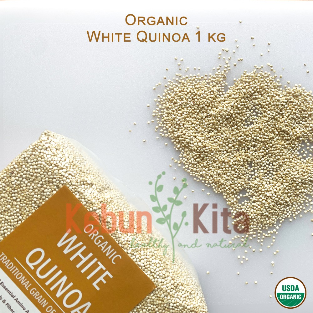 Jual Organic White Quinoa 1 Kg | Shopee Indonesia