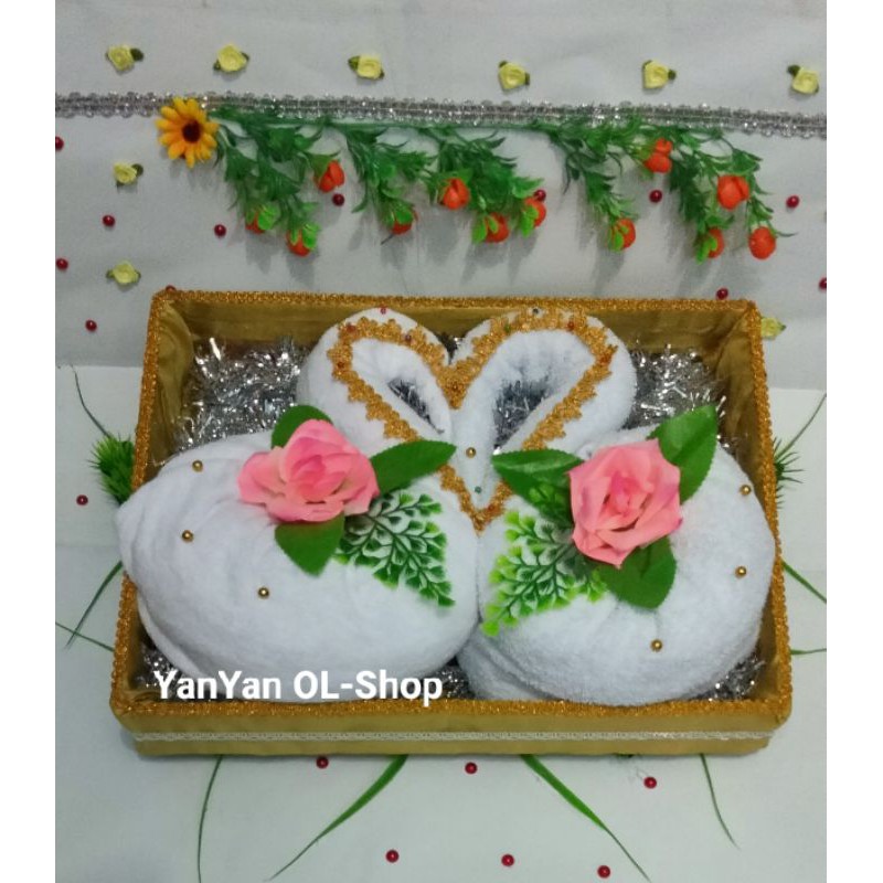 Jual HANTARAN HANDUK DAN KIMONO ANGSA COUPLE | Shopee Indonesia
