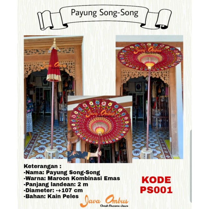 Jual Payung | Payung Songsong | Payung songsong agung | Payung Kraton ...