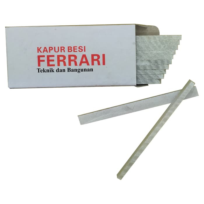 Jual Steel Chalk/Kapur Besi Ferrari 9x4x110mm | Shopee Indonesia