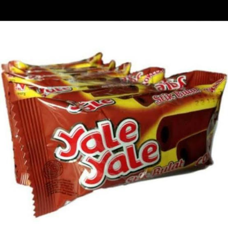 Jual SNACK STIK BULAT YALE YALE COKLAT ( 1 RENTENG ISI 10 PCS) | Shopee ...