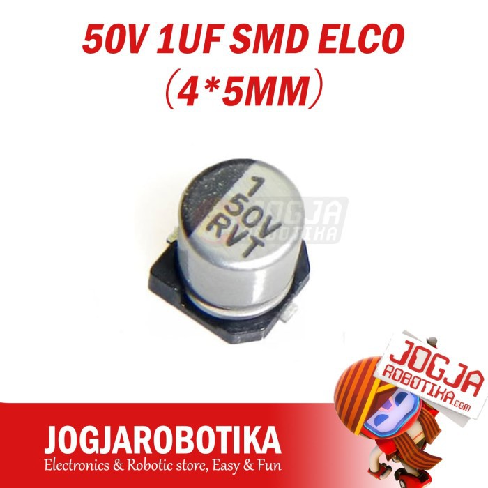 Jual 50V 1UF SMD ELCO（4*5MM） | Shopee Indonesia