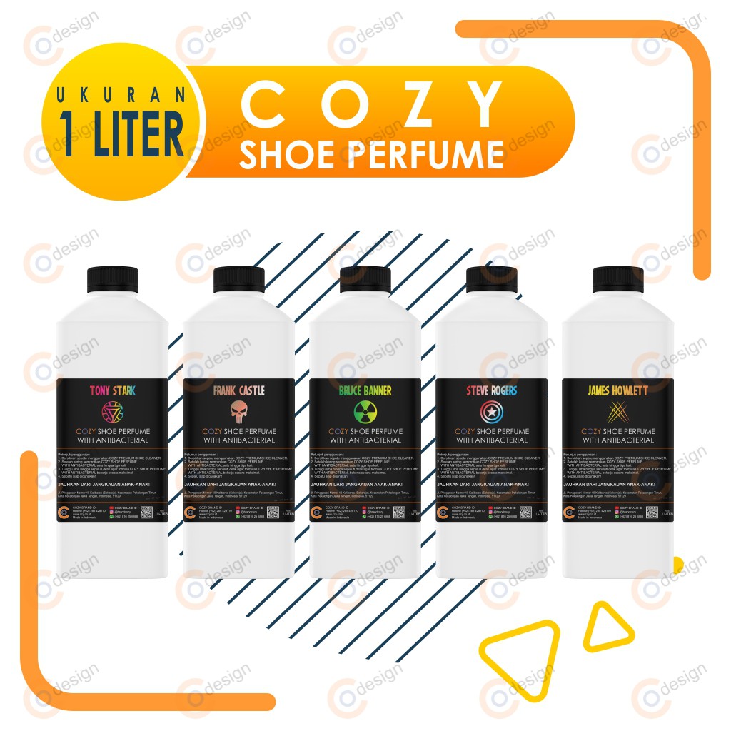 Jual COZY SHOE PERFUME 1 LITER [REFILL] PARFUM SEPATU PENGHARUM SEPATU ...