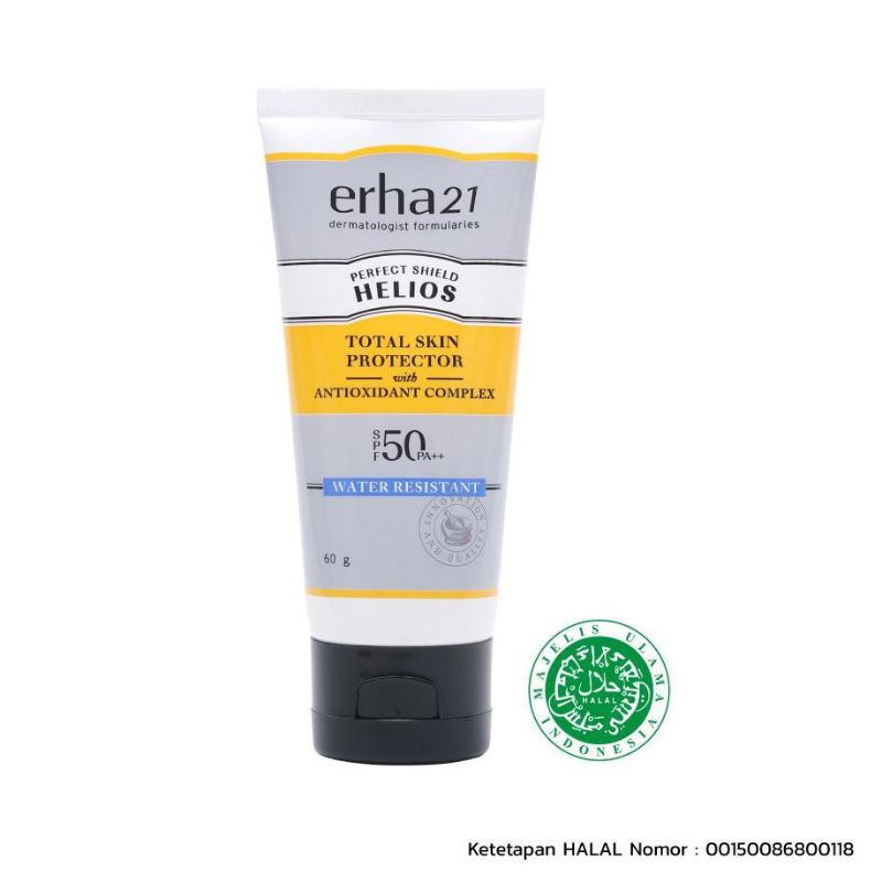 Jual ERHA Helios Water Resistant SPF50/PA++ 60 gr - Sunblock/ Sunscreen ...