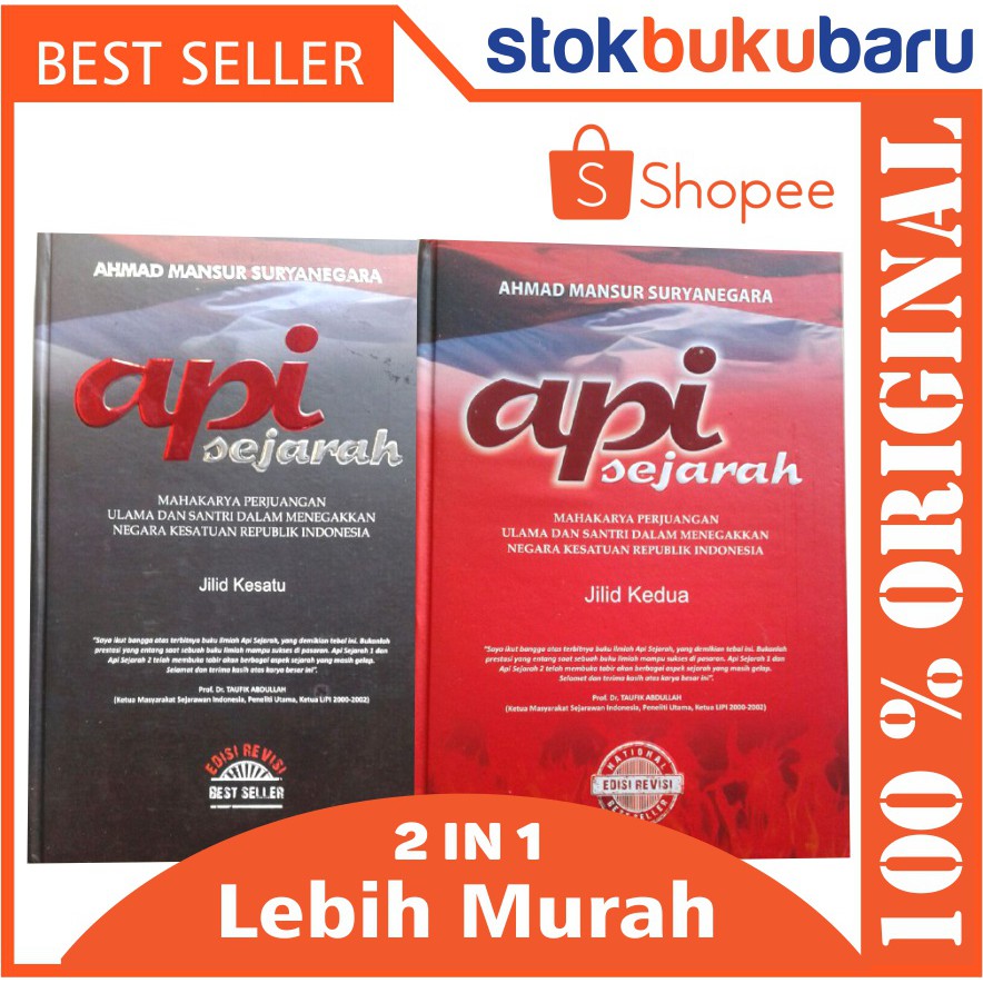 Jual Buku Api Sejarah Mahakarya Perjuangan Ulama dan Santri Jilid 1 dan ...