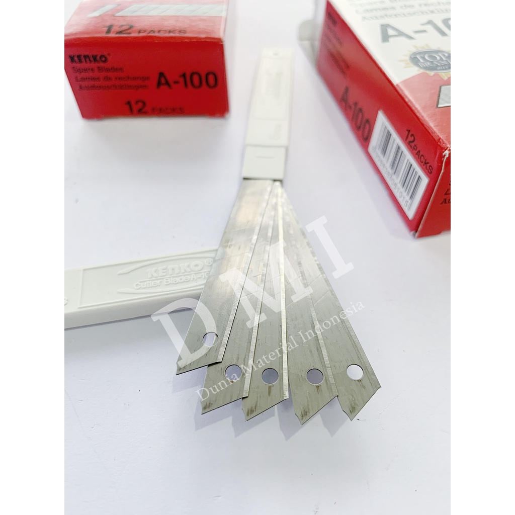 Jual Isi Cutter Kenko Kecil A100 | Isi Cuter A 100 | Pemotong Kertas ...