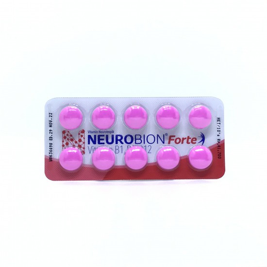 Jual Neurobion Forte Tablet 5000 mg 10'S | Shopee Indonesia