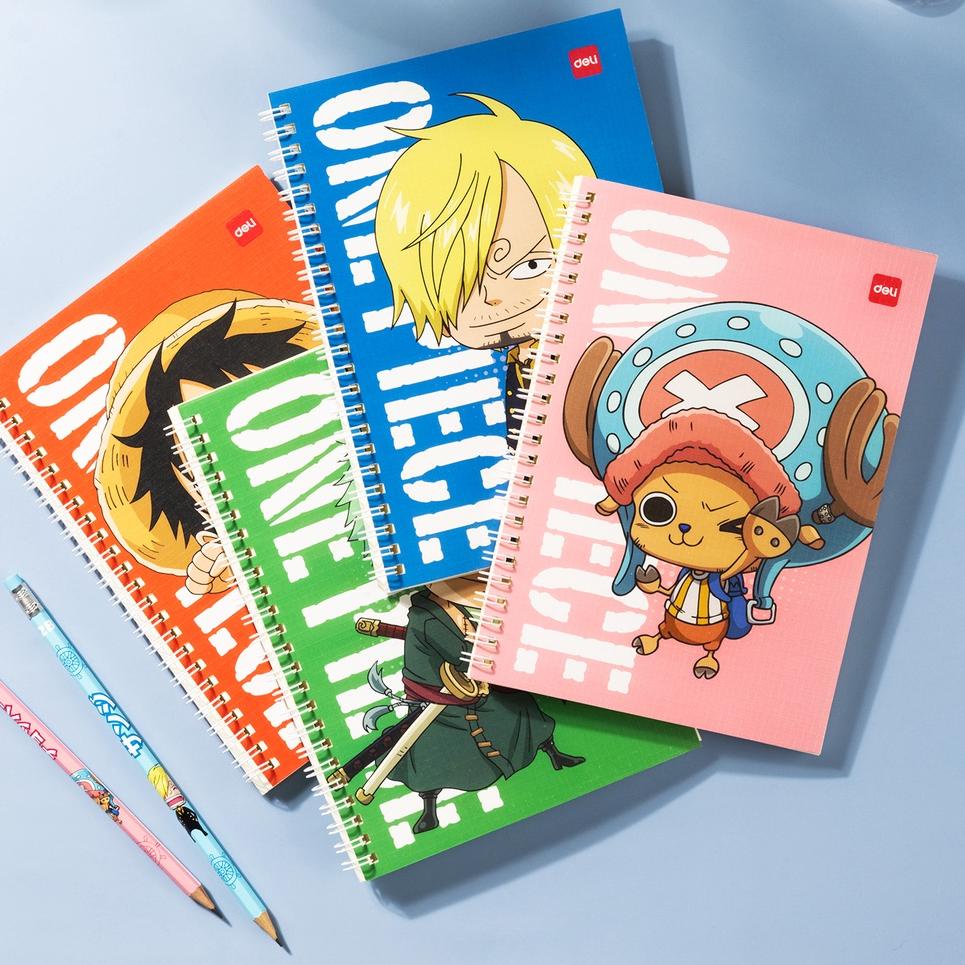 Jual Sudah READY.. Bundle One Piece 5in1 / Spiral Notebook, Tempat ...